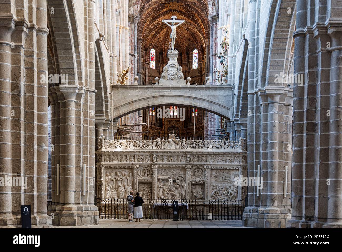 Spain, Castile and Leon, Avila, Old Town of Avila with its Extra-Muros ...