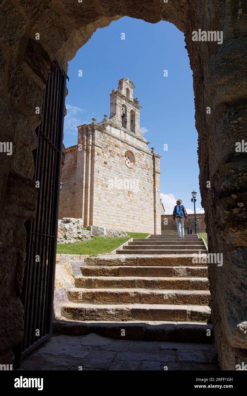Spain, Castile and Leon, Zamora, el Carmen de San Isidoro Stock Photo ...
