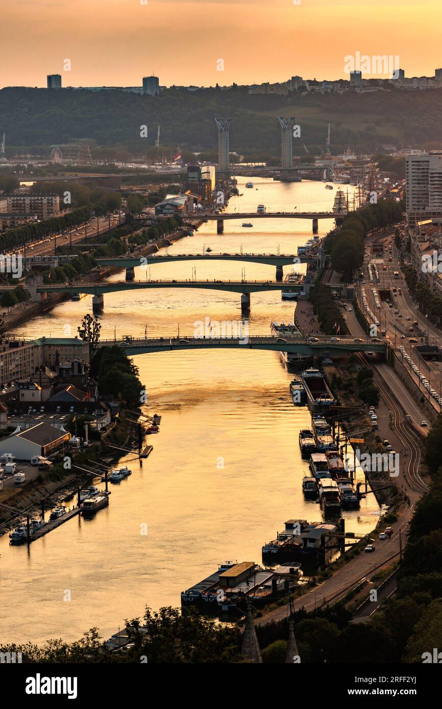 France, Seine-Maritime, Rouen, Armada 2023, Sainte-Catherine Hill ...