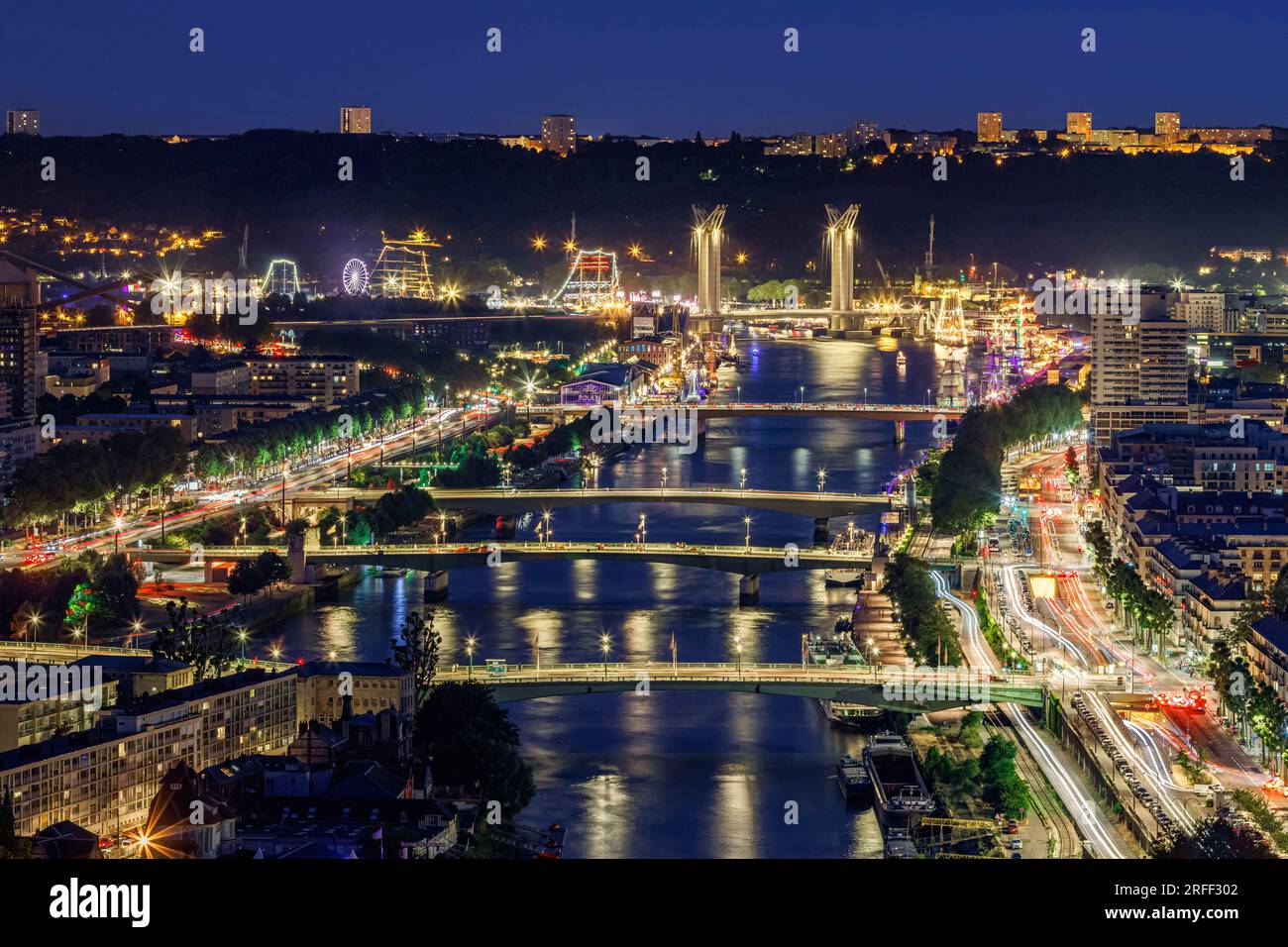 France, Seine-Maritime, Rouen, Armada 2023, Sainte-Catherine Hill ...