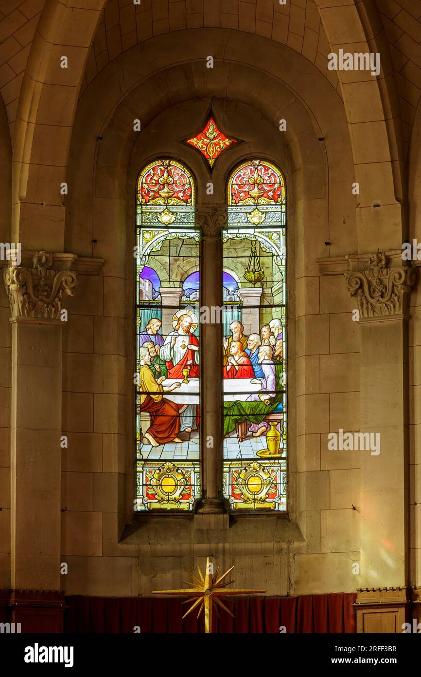 France, Meurthe et Moselle, Jarville la Malgrange, Sacre Coeur (Sacred ...