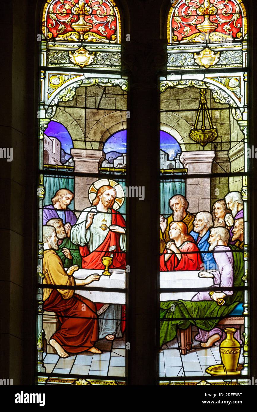 France, Meurthe et Moselle, Jarville la Malgrange, Sacre Coeur (Sacred ...