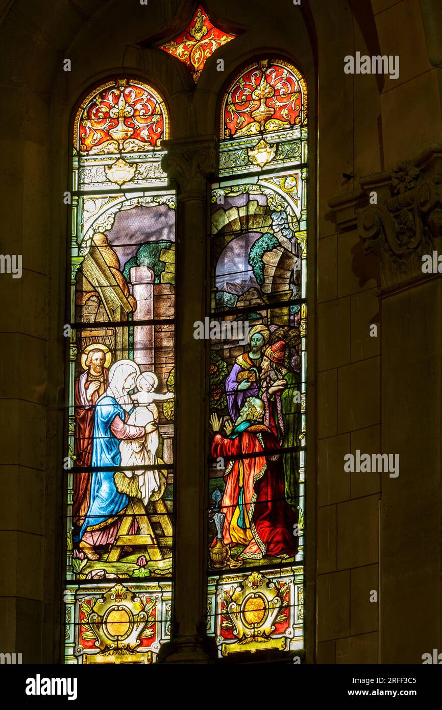 France, Meurthe et Moselle, Jarville la Malgrange, Sacre Coeur (Sacred ...