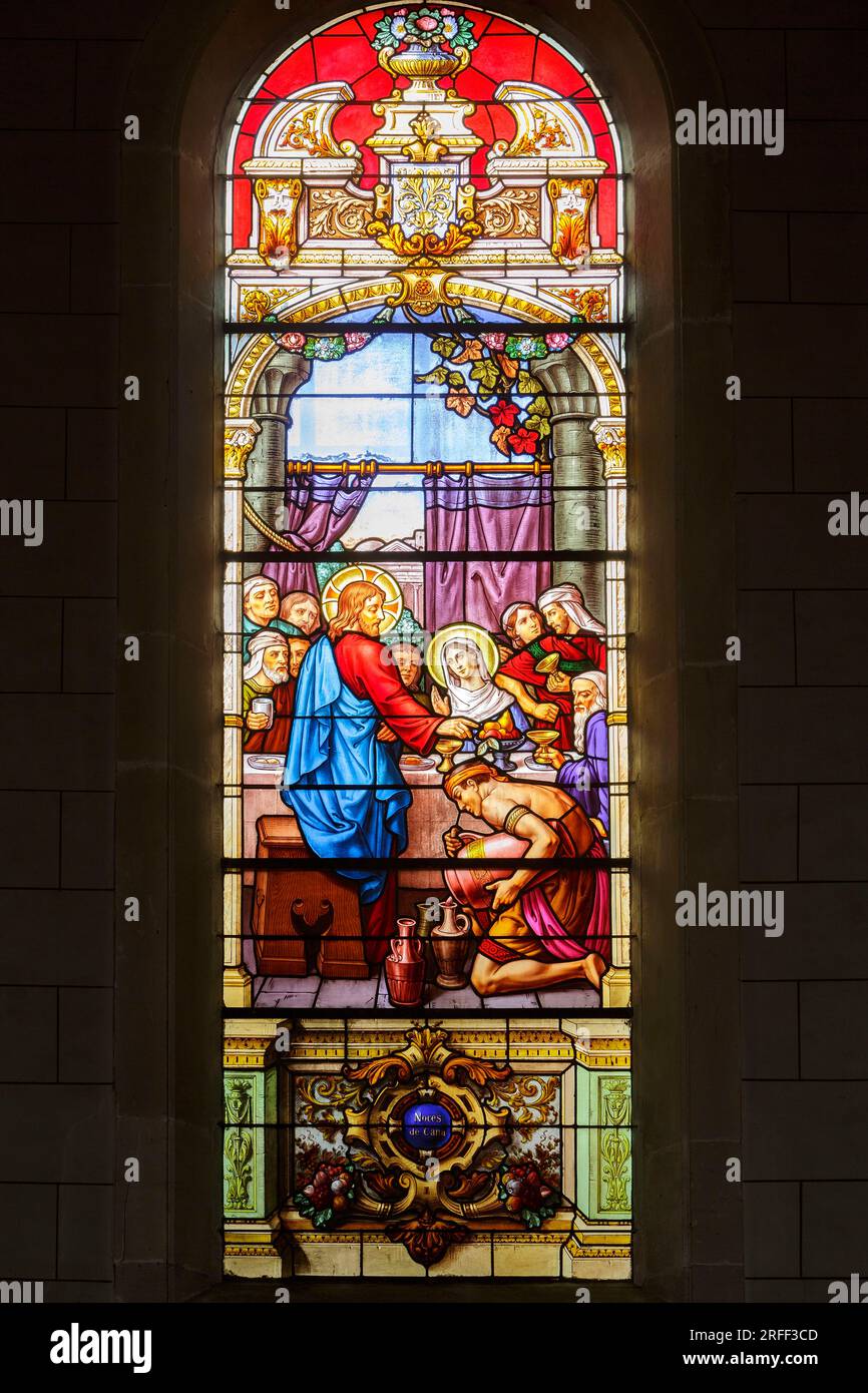 France, Meurthe et Moselle, Jarville la Malgrange, Sacre Coeur (Sacred ...