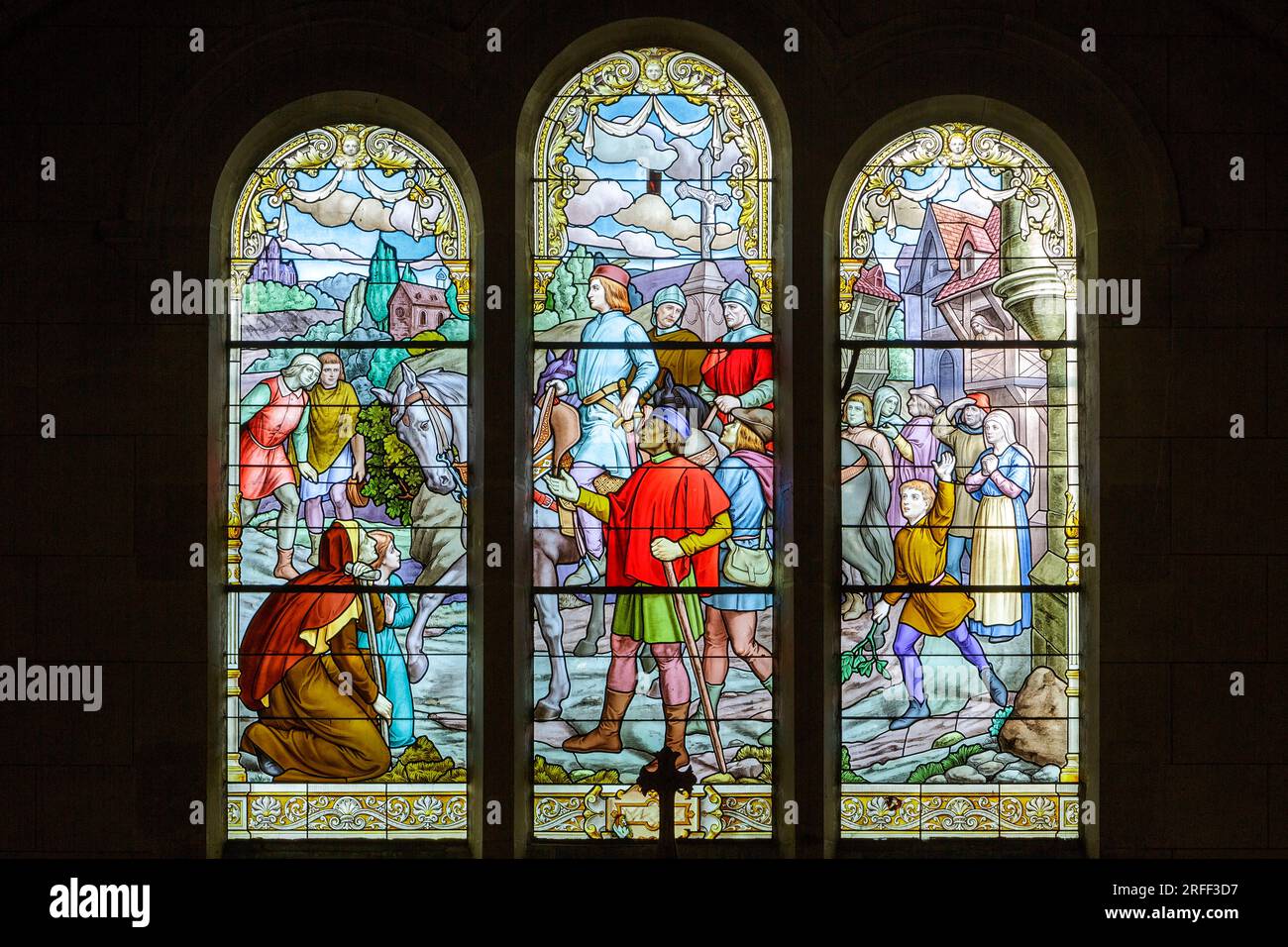 France, Meurthe et Moselle, Jarville la Malgrange, Sacre Coeur (Sacred ...