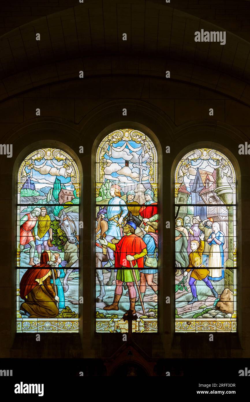 France, Meurthe et Moselle, Jarville la Malgrange, Sacre Coeur (Sacred ...