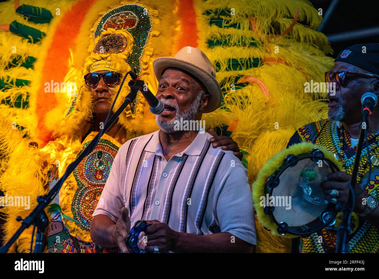 United States, Louisiana, New Orleans, Louis Armstrong Parc, thursdays ...