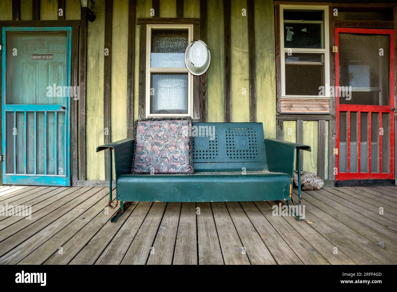 United States, Mississippi, Clarksdale, Hopson guesthouse located in a ...