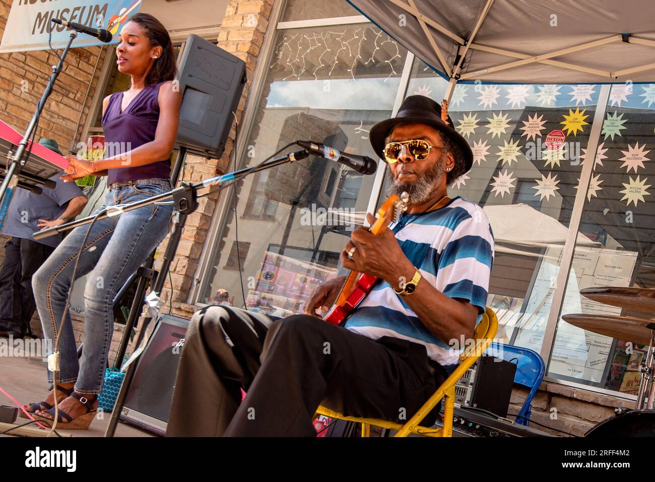 United States, Mississippi, Clarksdale, Caravan Music Fest, Shy Perry ...