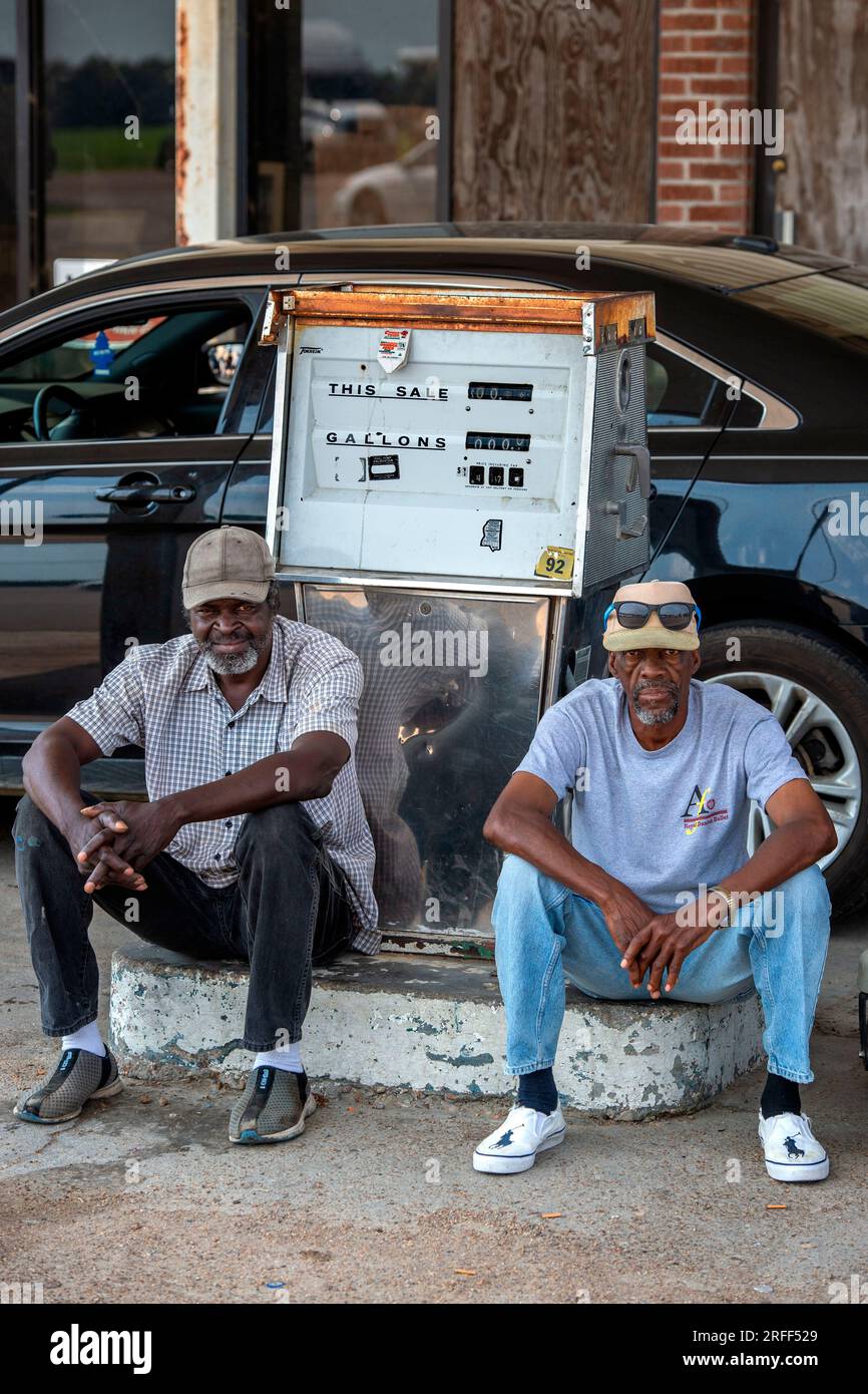 United States, Mississippi, Tuwiller, this is where the grave of ...
