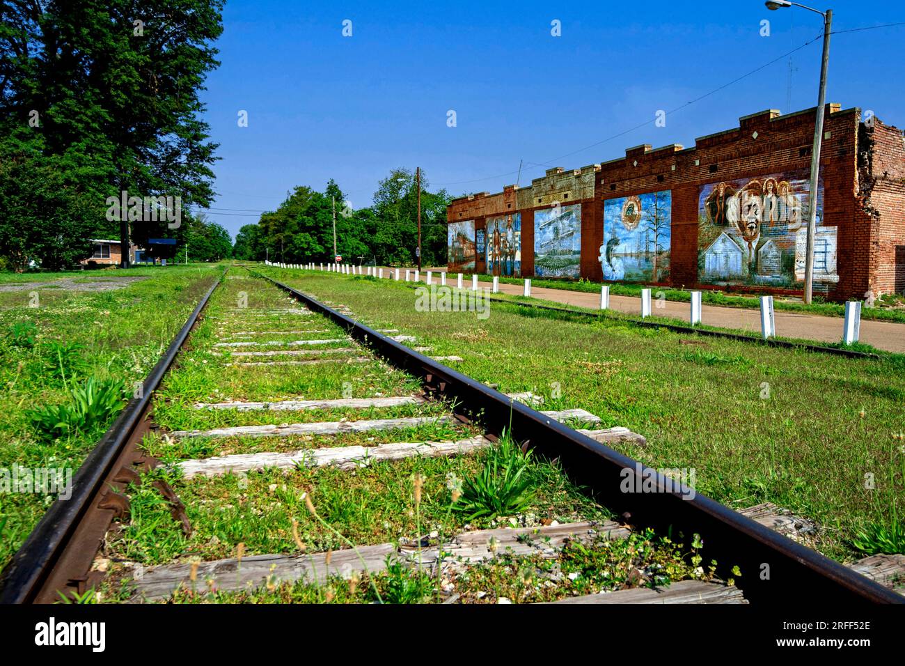 United States, Mississippi, Tuwiller, this is where the grave of ...