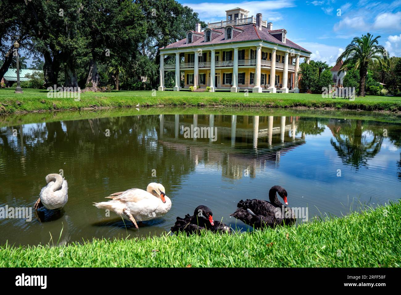 United States, Louisiana, Darrow, antebellum house, The Houmas ...