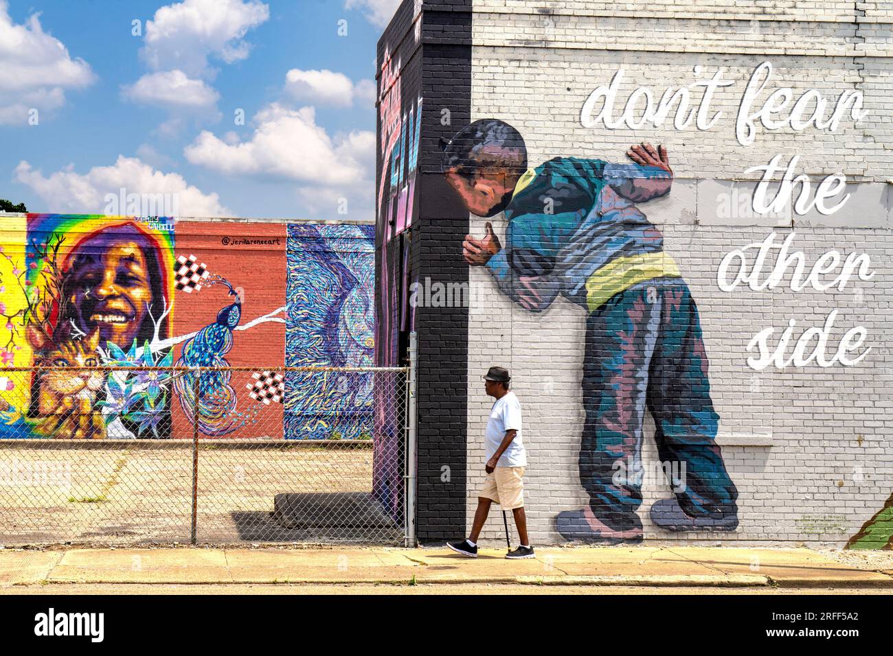 United States, Tennessee, Memphis, murals Stock Photo - Alamy