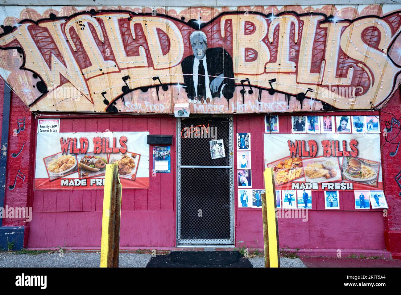 United States, Tennessee, Memphis, Wild Bill's juke joint Stock Photo ...