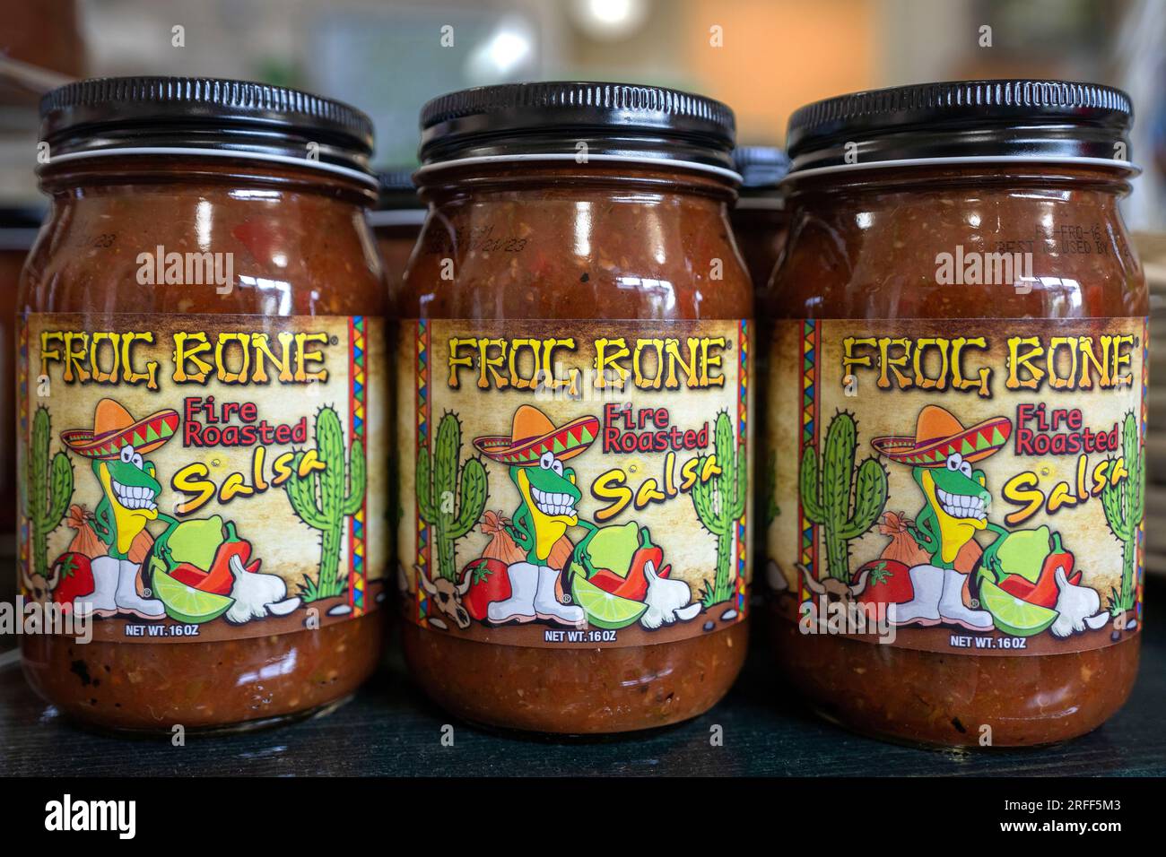 United States, Louisiana, Rayne, frog capital of the world Stock Photo ...