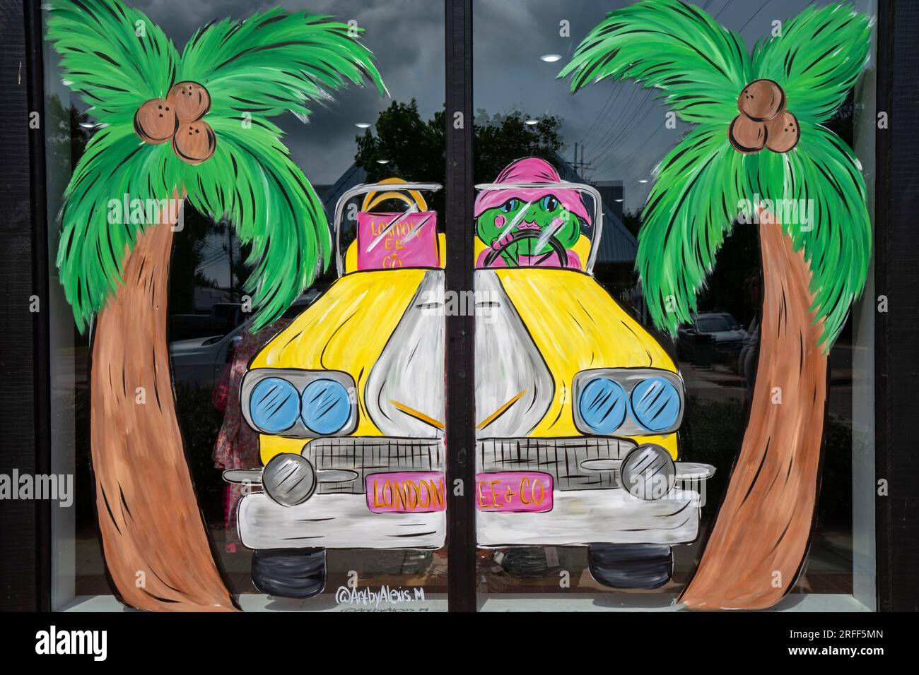 United States, Louisiana, Rayne, frog capital of the world Stock Photo ...