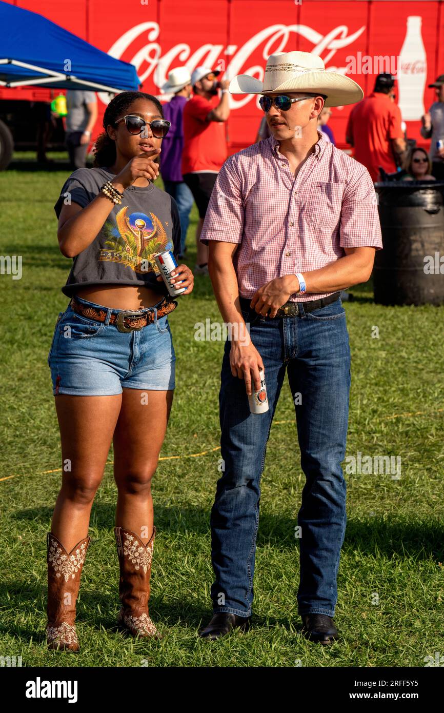 United States, Louisiana, Breaux Bridge, the Crayfish Festival is one ...