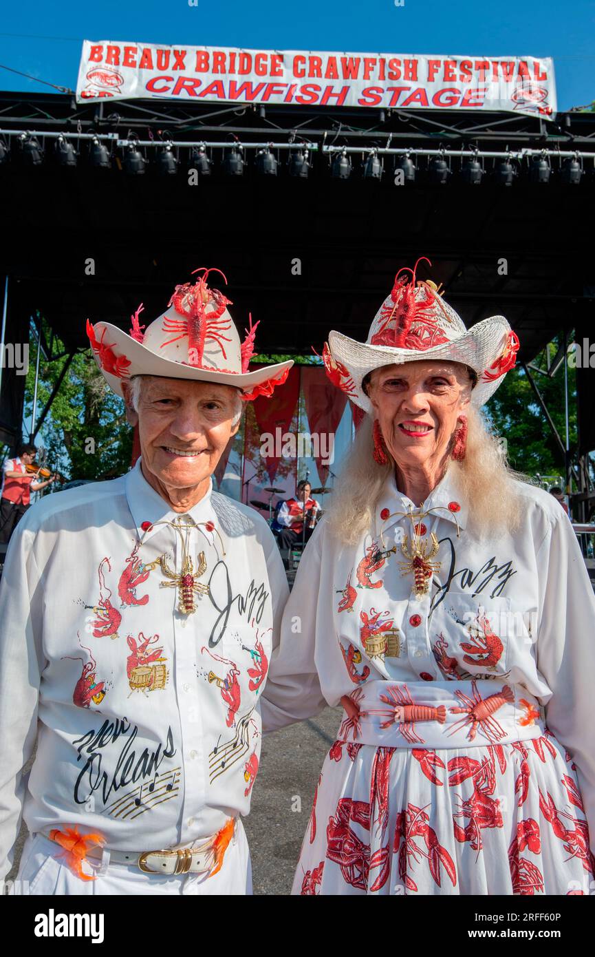 United States, Louisiana, Breaux Bridge, Crayfish Festival, Peter Drago ...