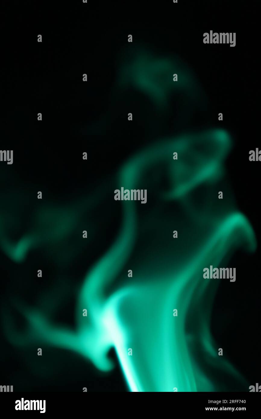 White smoke on a dark background, patterns, White fog abstract ...