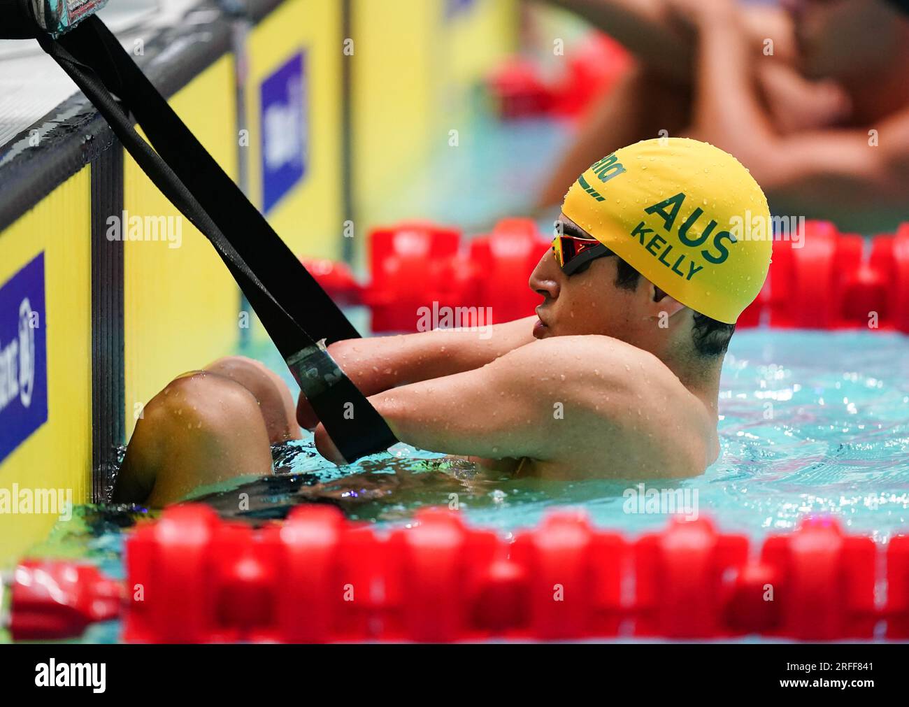 Australia's Ahmed Kelly in the Men's 50m Backstroke S3 heats during day ...