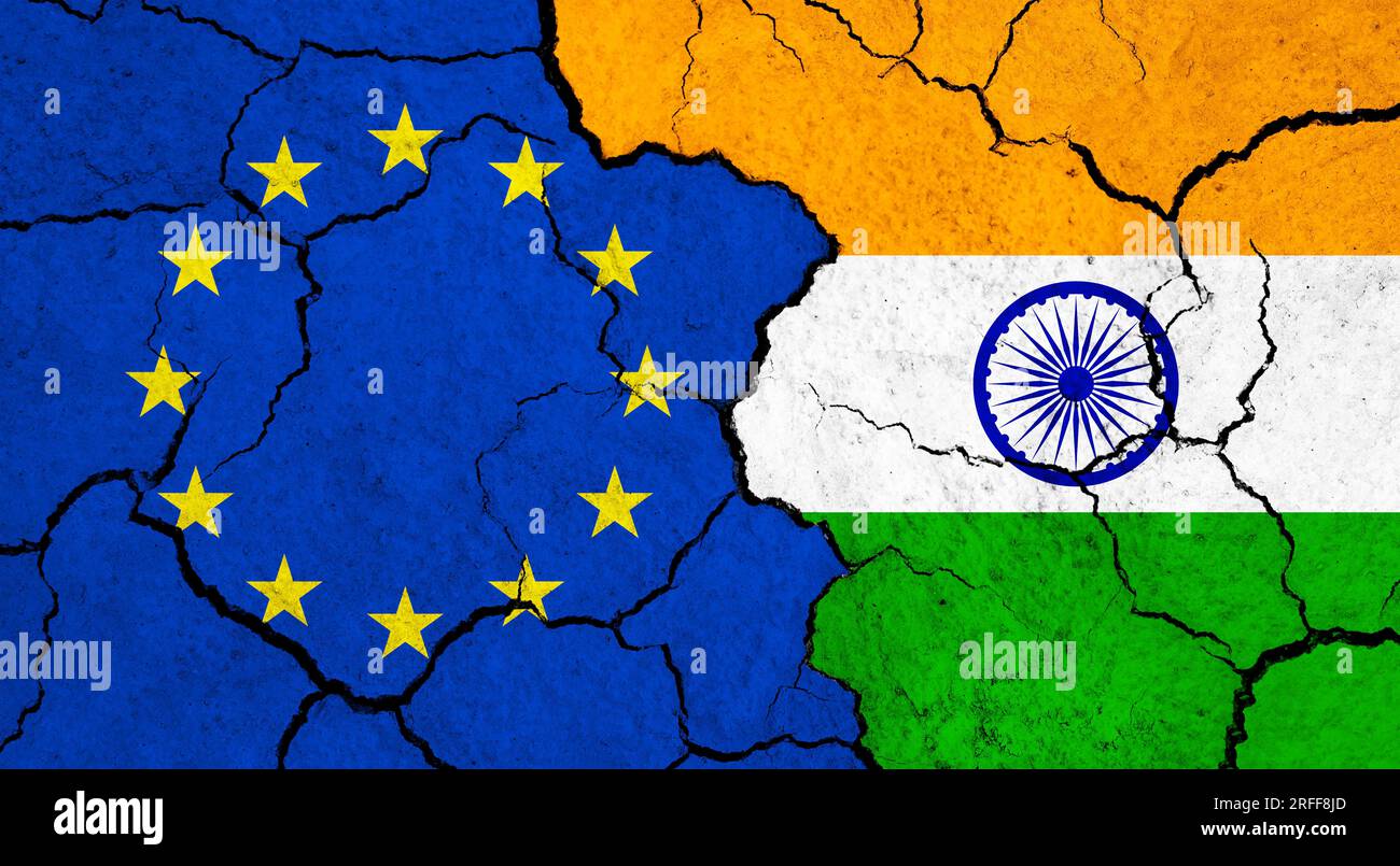 India vs european union hi-res stock photography and images - Alamy