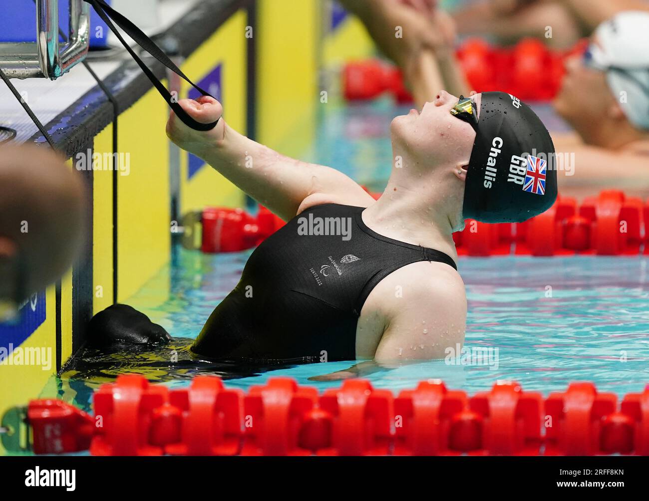 Great Britain's Ellie Challis in the Women's 50m Backstroke S3 heats ...