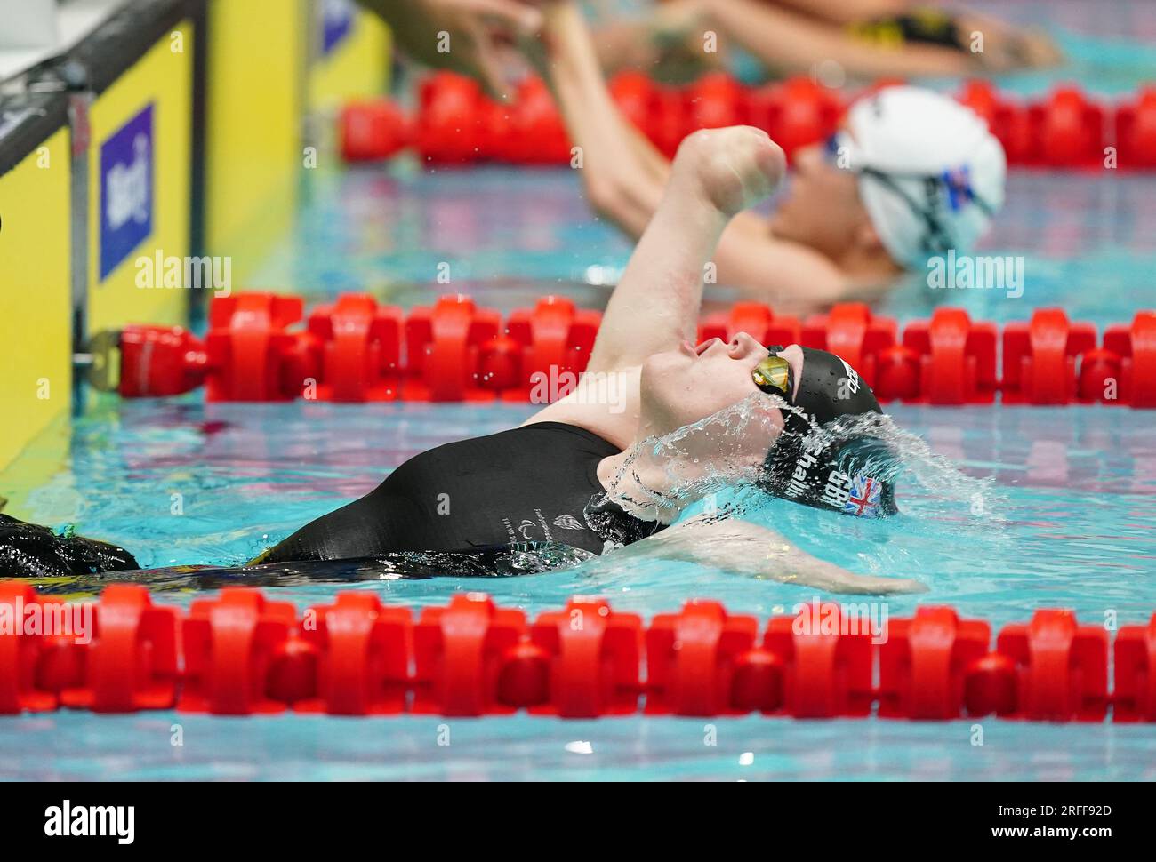 Great Britain's Ellie Challis in the Women's 50m Backstroke S3 heats ...