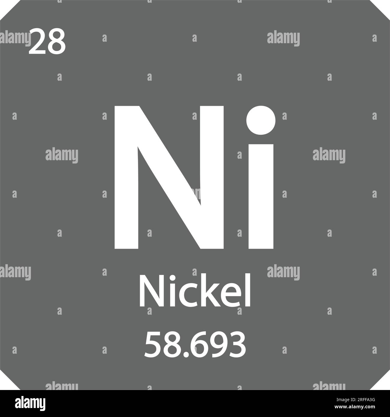 Carbon chemical element periodic table Black and White Stock Photos ...