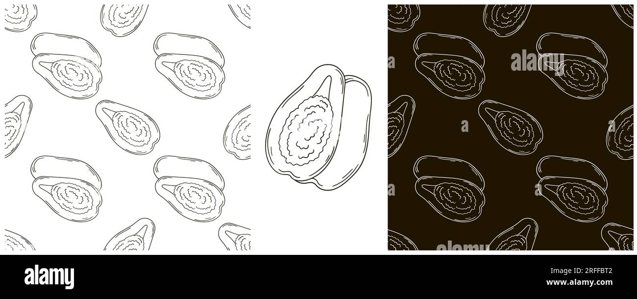 Melon tree Stock Vector Images - Alamy