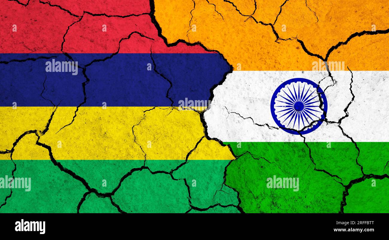 Mauritius india flag hi-res stock photography and images - Alamy