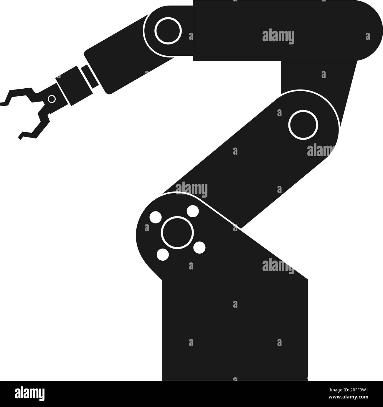 Industrial robot icon vector design,mechanical robot arm icon Stock ... Industrial robot icon vector design,mechanical robot arm icon Stock ...