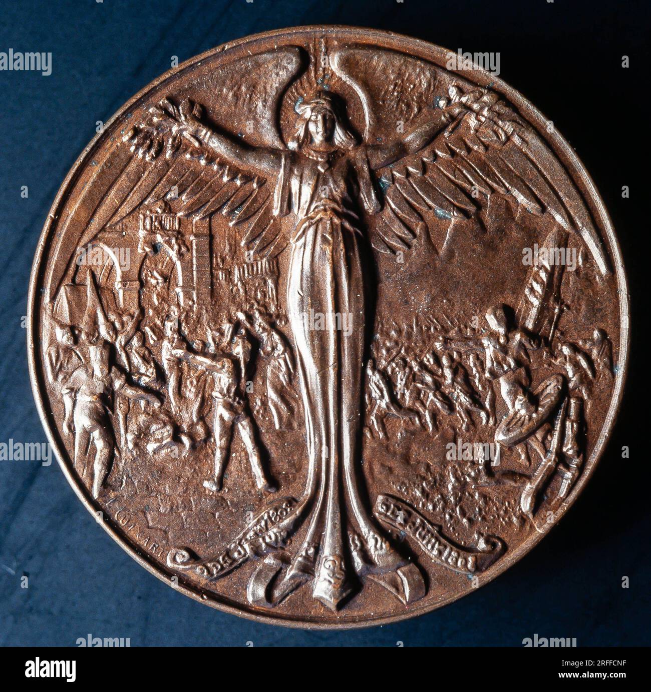 Medalla, Centenario Guerra de la Independencia, 1908. Museu Nacional d ...