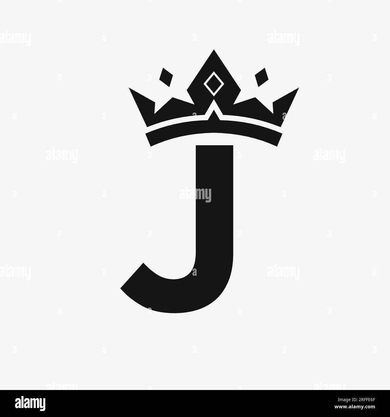 King Crowns With Letter J