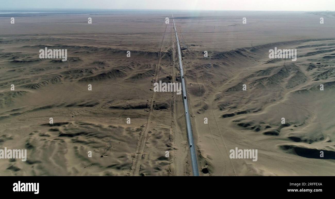 Golmud, China. 03rd Aug, 2023. GOLMUD, CHINA - JULY 21, 2023 - A ...
