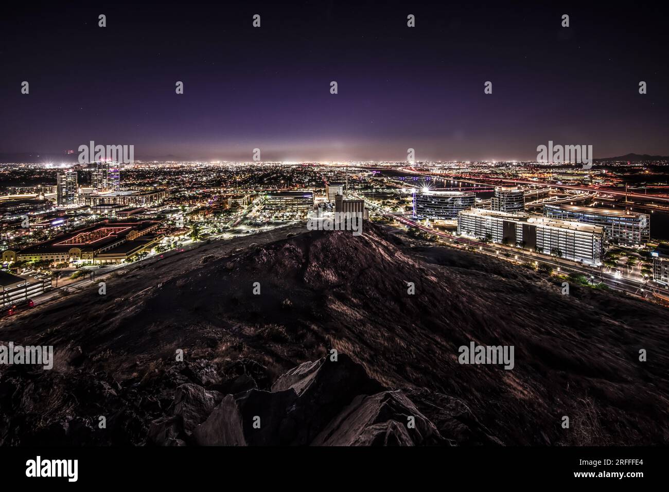 Aerial sun city arizona hi-res stock photography and images - Alamy