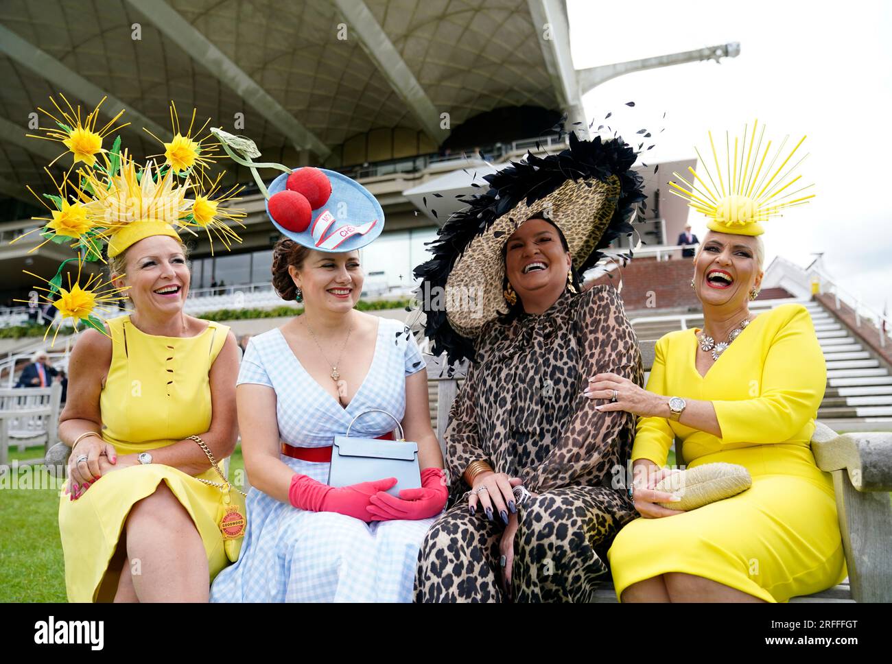 Milliners Viv Jenner, Anna gilder, Victoria Charles, and Rachel Oates ...