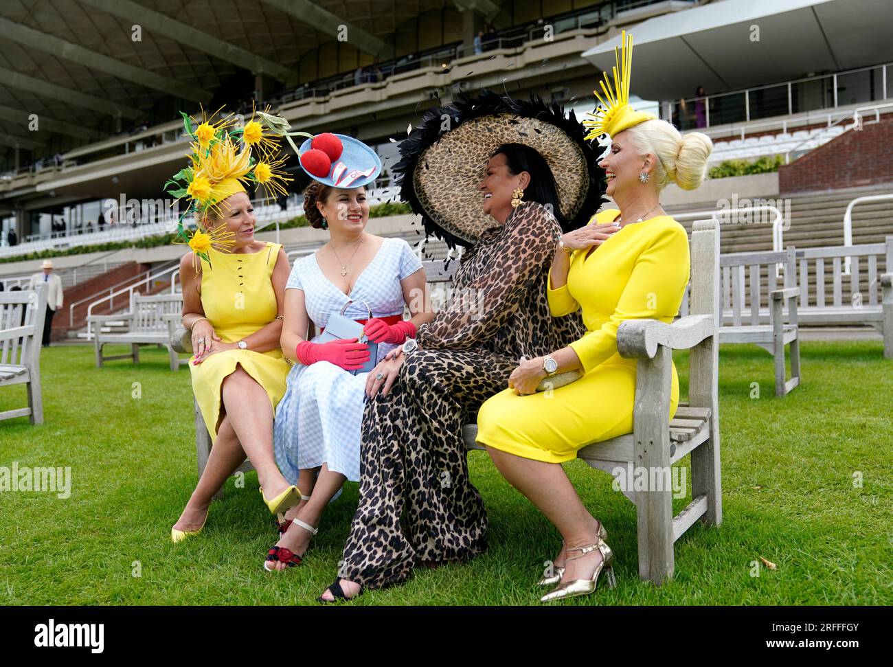 Milliners Viv Jenner, Anna gilder, Victoria Charles, and Rachel Oates ...