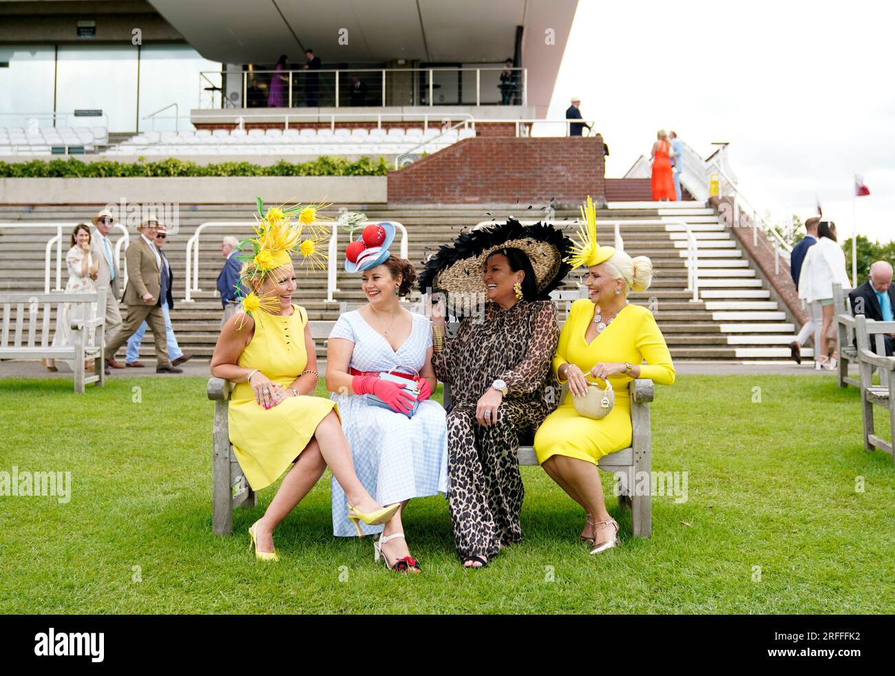Milliners Viv Jenner, Anna gilder, Victoria Charles, and Rachel Oates ...