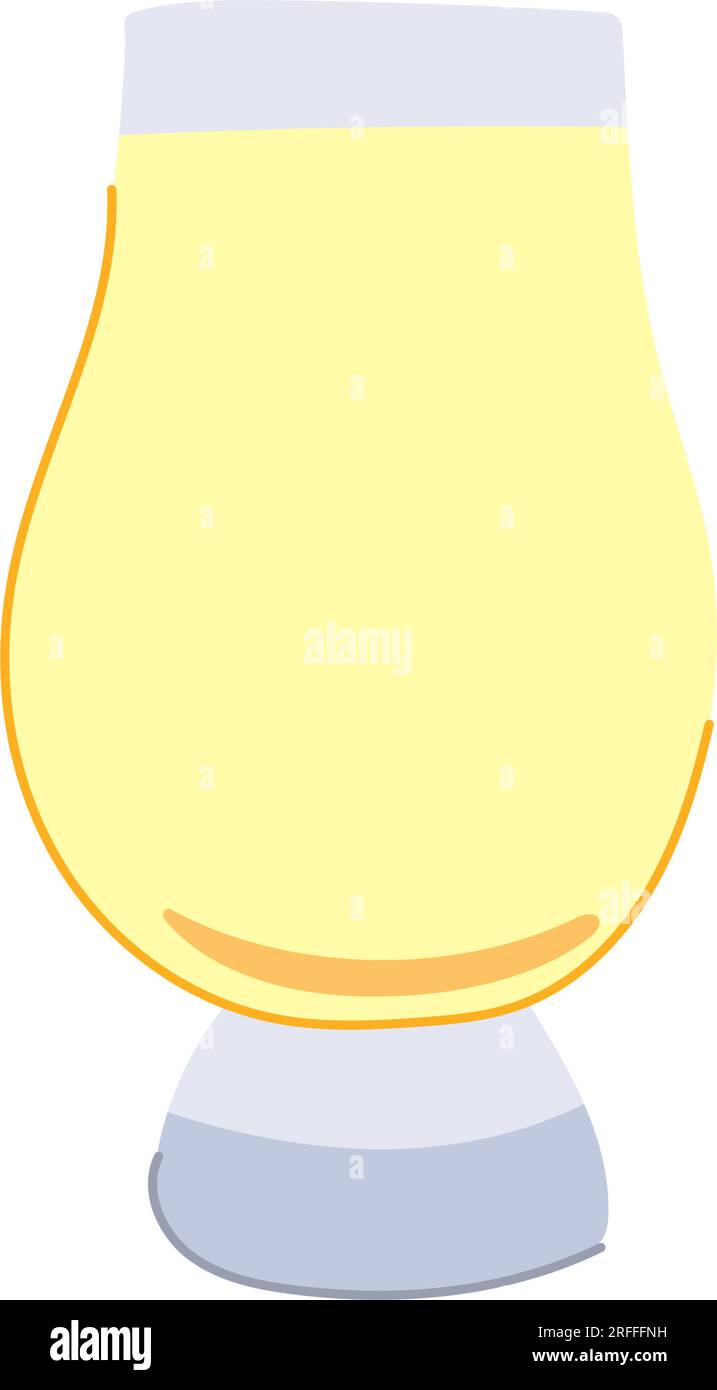 party cocktail glasses cartoon vector illustration Stock Vector Image ...