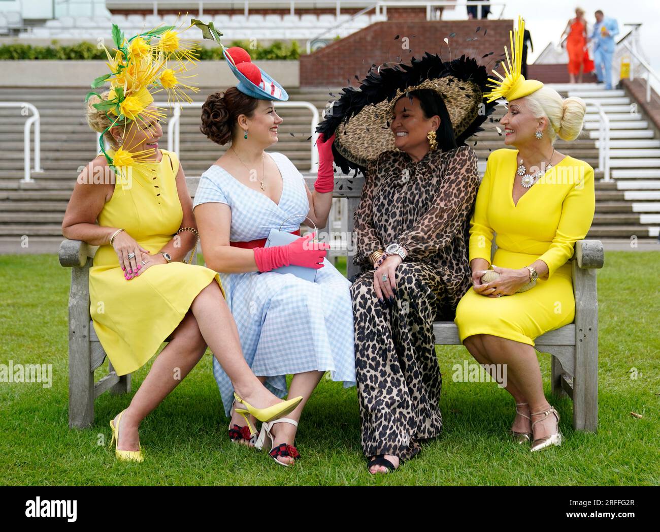 Milliners Viv Jenner, Anna gilder, Victoria Charles, and Rachel Oates ...
