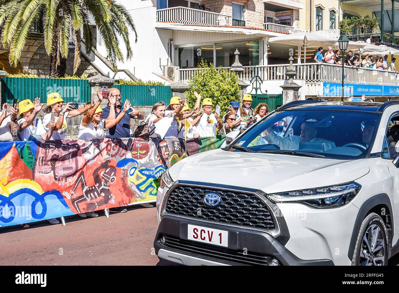 Pope Francis meets young people of Scholas Occurrentes, Cascais ...