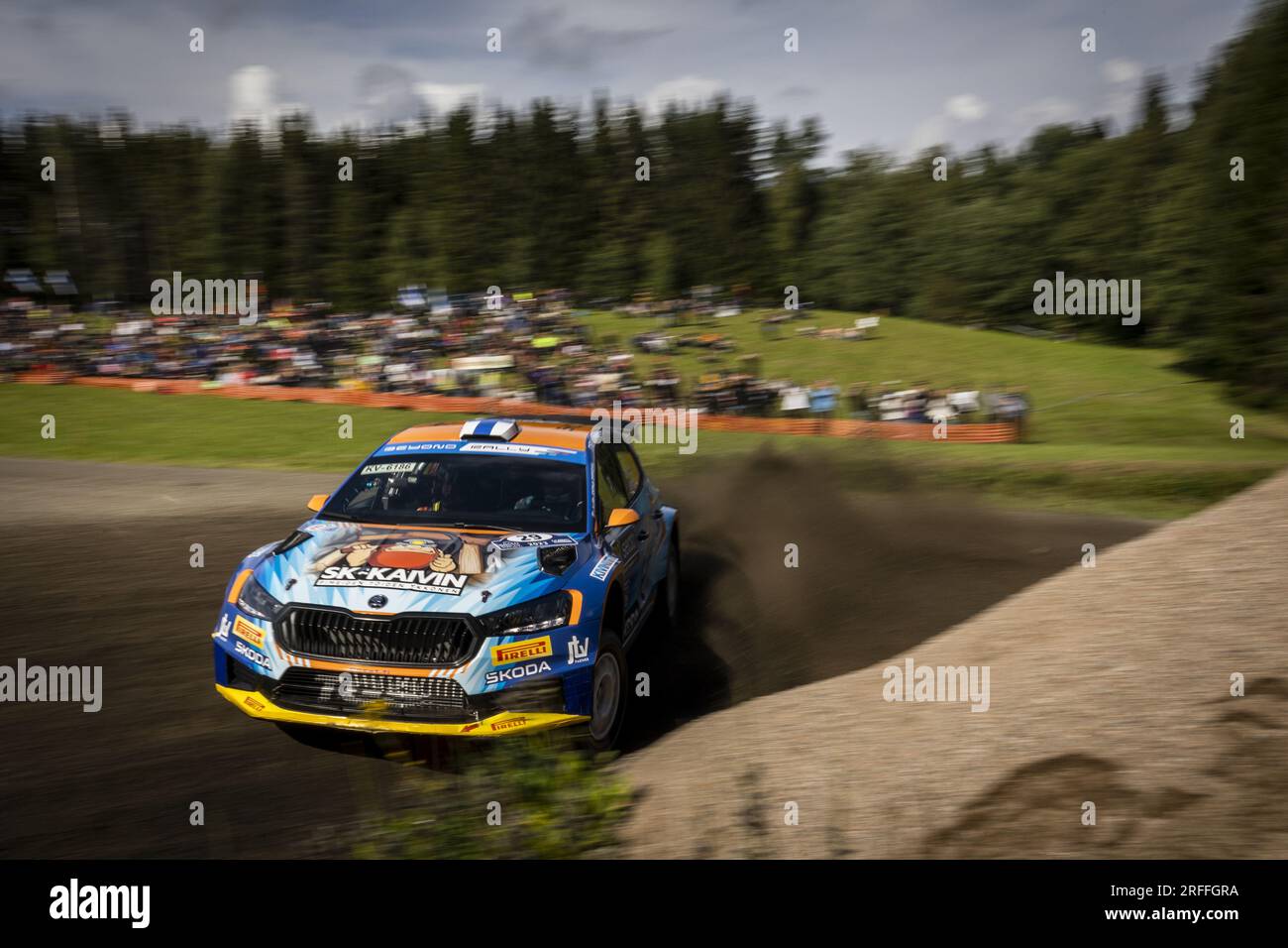 29 Lauri JOONA (FIN), Tuukka SHEMEIKKA (FIN), SKODA FABIA Evo, RC2 ...