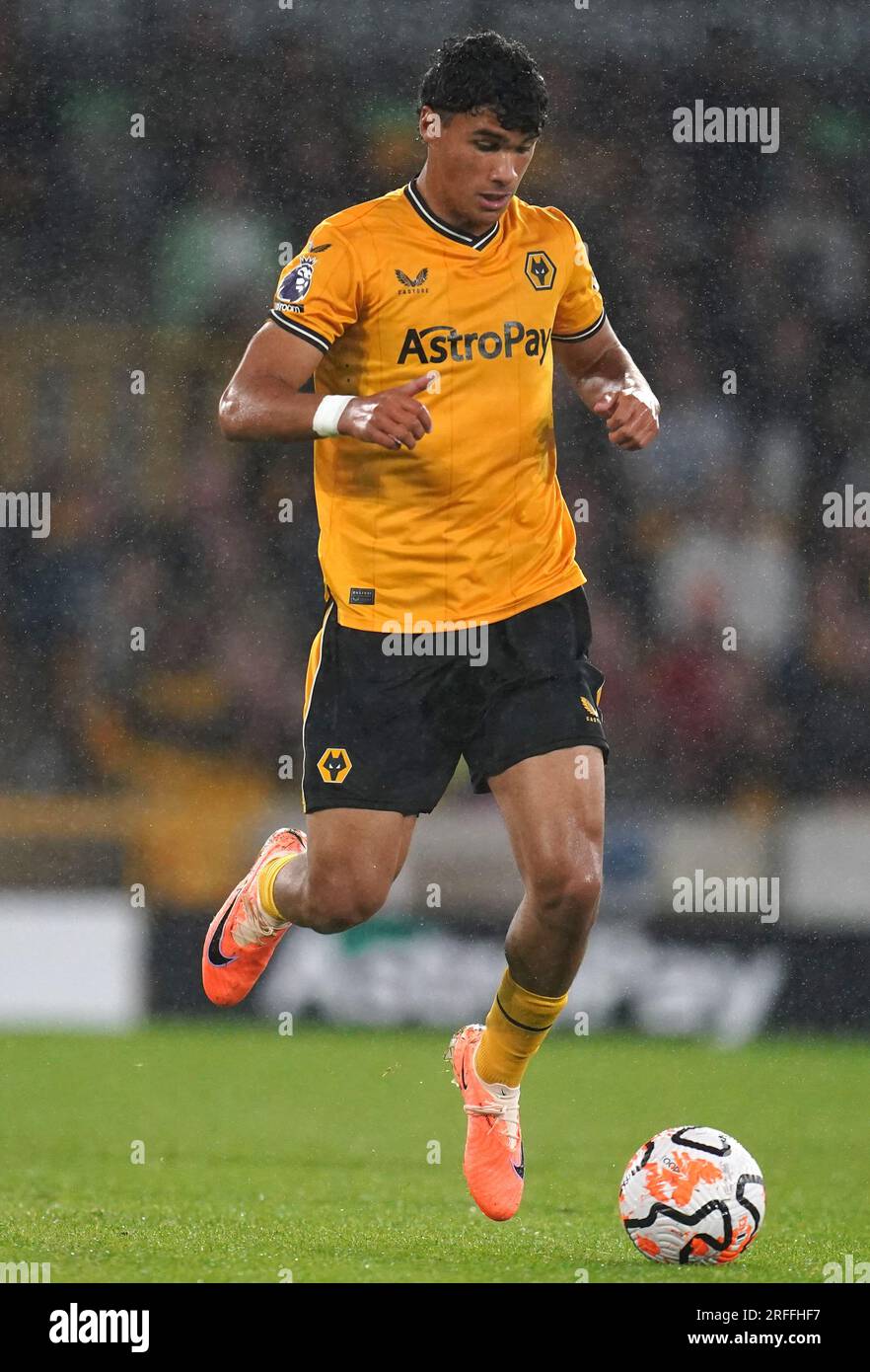 Wolverhampton Wanderers' Nathan Fraser during the pre-season friendly ...