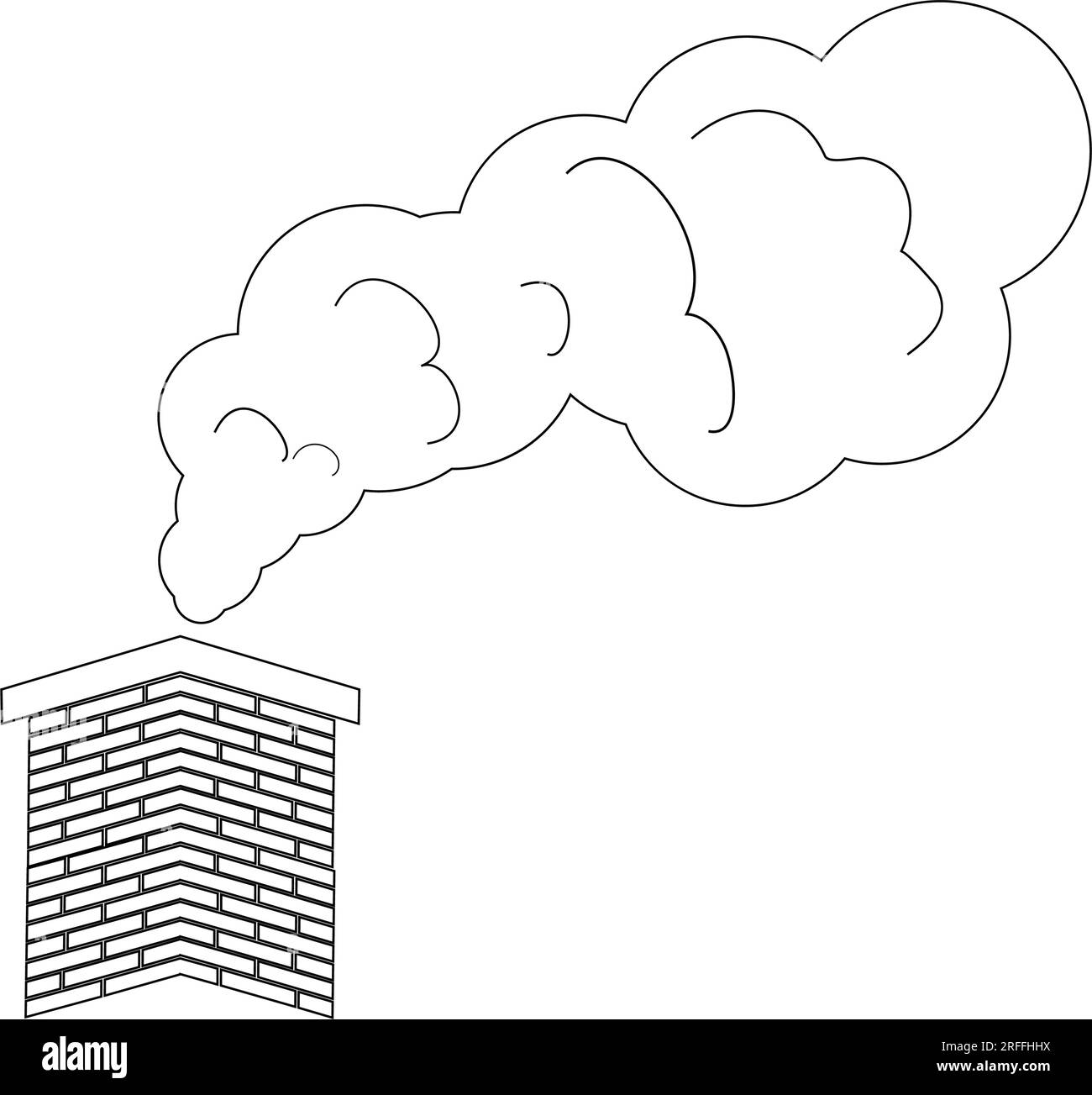 chimney icon vector illustration symbol design Stock Vector Image & Art ...