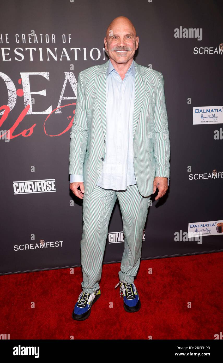 Hollywood, Ca. 2nd Aug, 2023. Patrick Kilpatrick, at the Screamfest ...