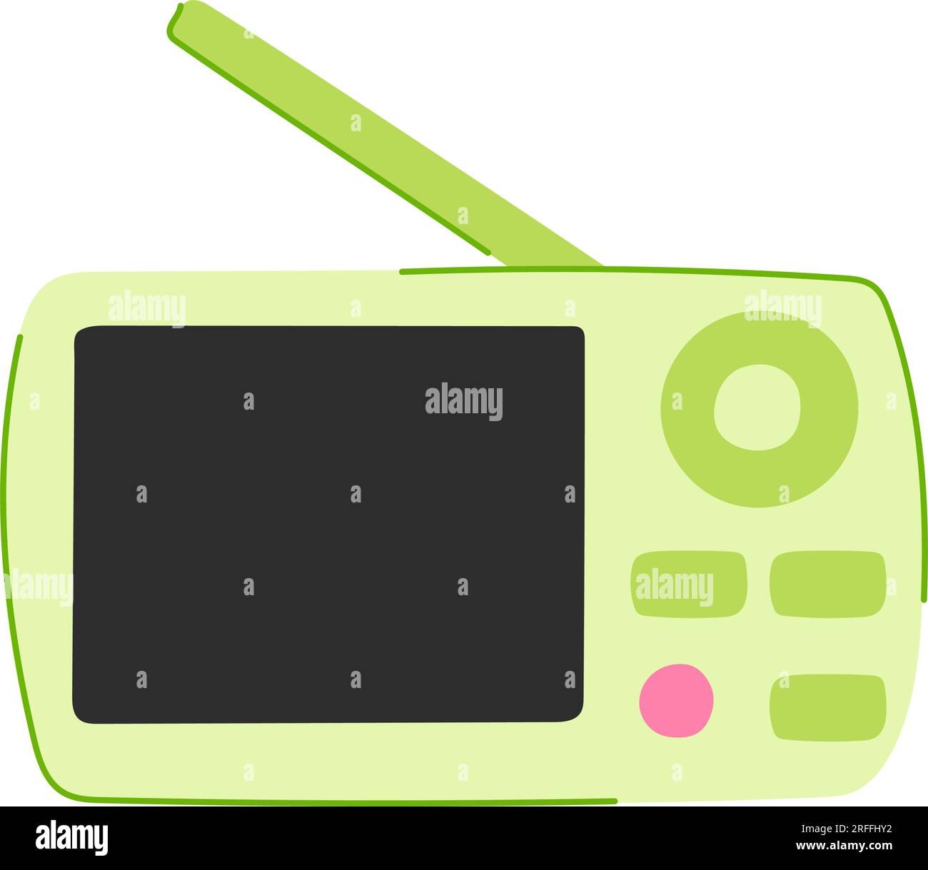 bed baby monitor cartoon vector illustration Stock Vector Image & Art ...