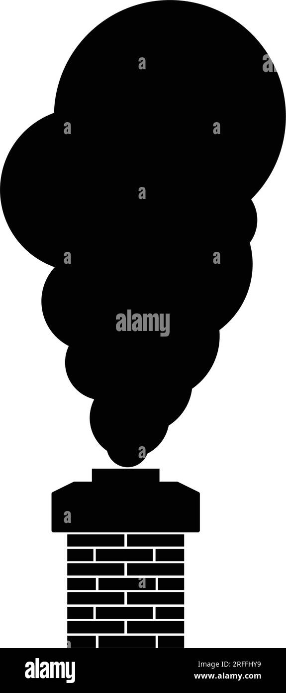 chimney icon vector illustration symbol design Stock Vector Image & Art ...