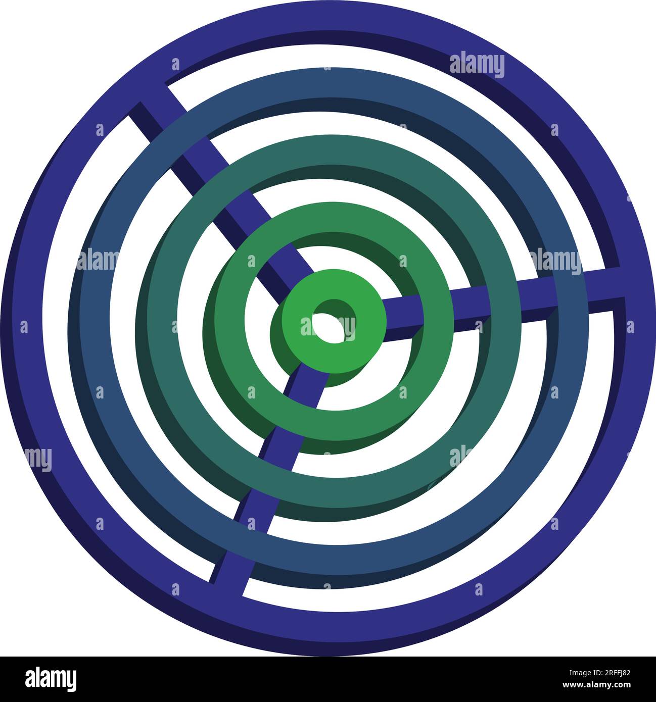 Abc circle logo hi-res stock photography and images - Alamy