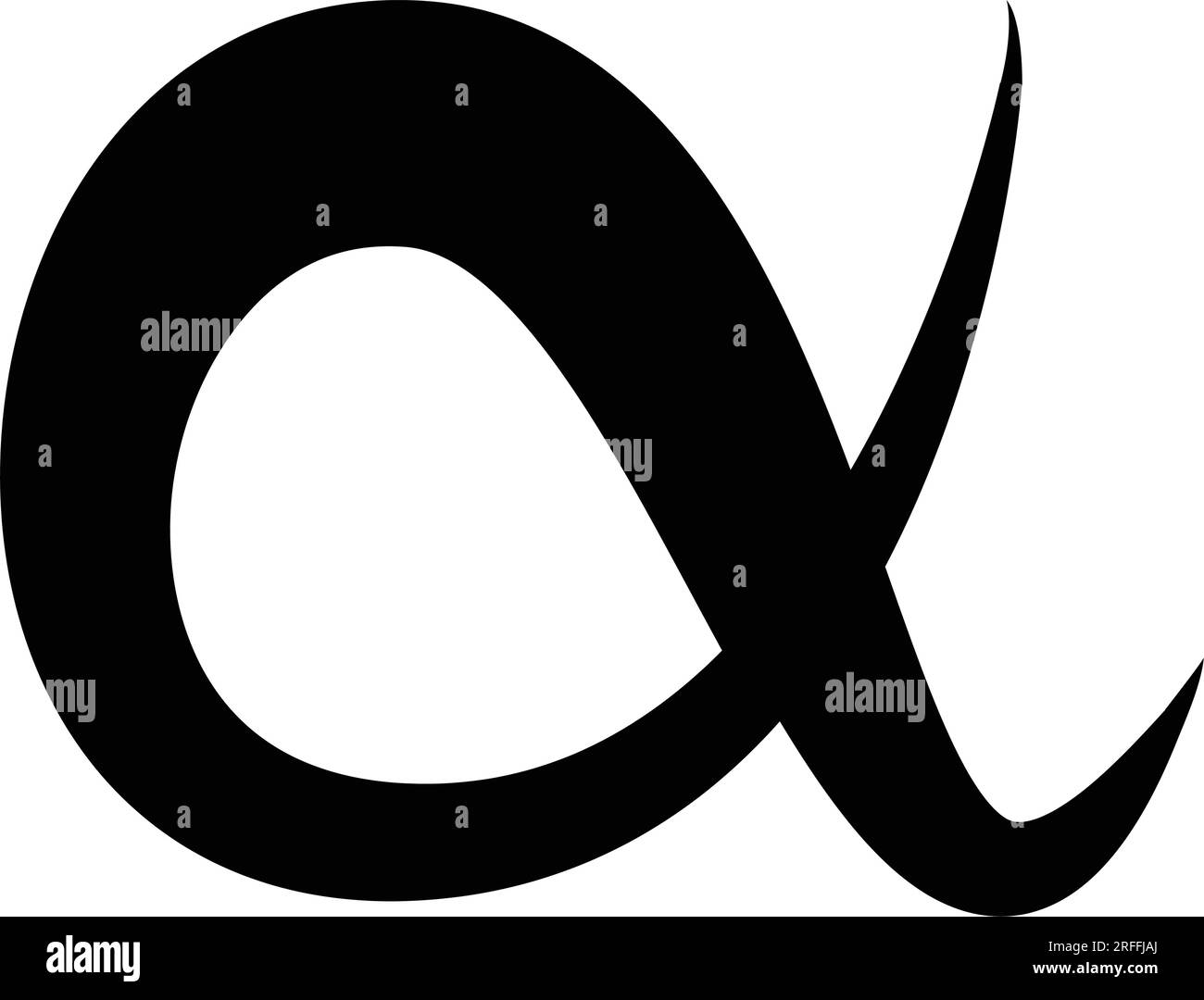 Infinity symbol logo design vector vectors Black and White Stock Photos ...