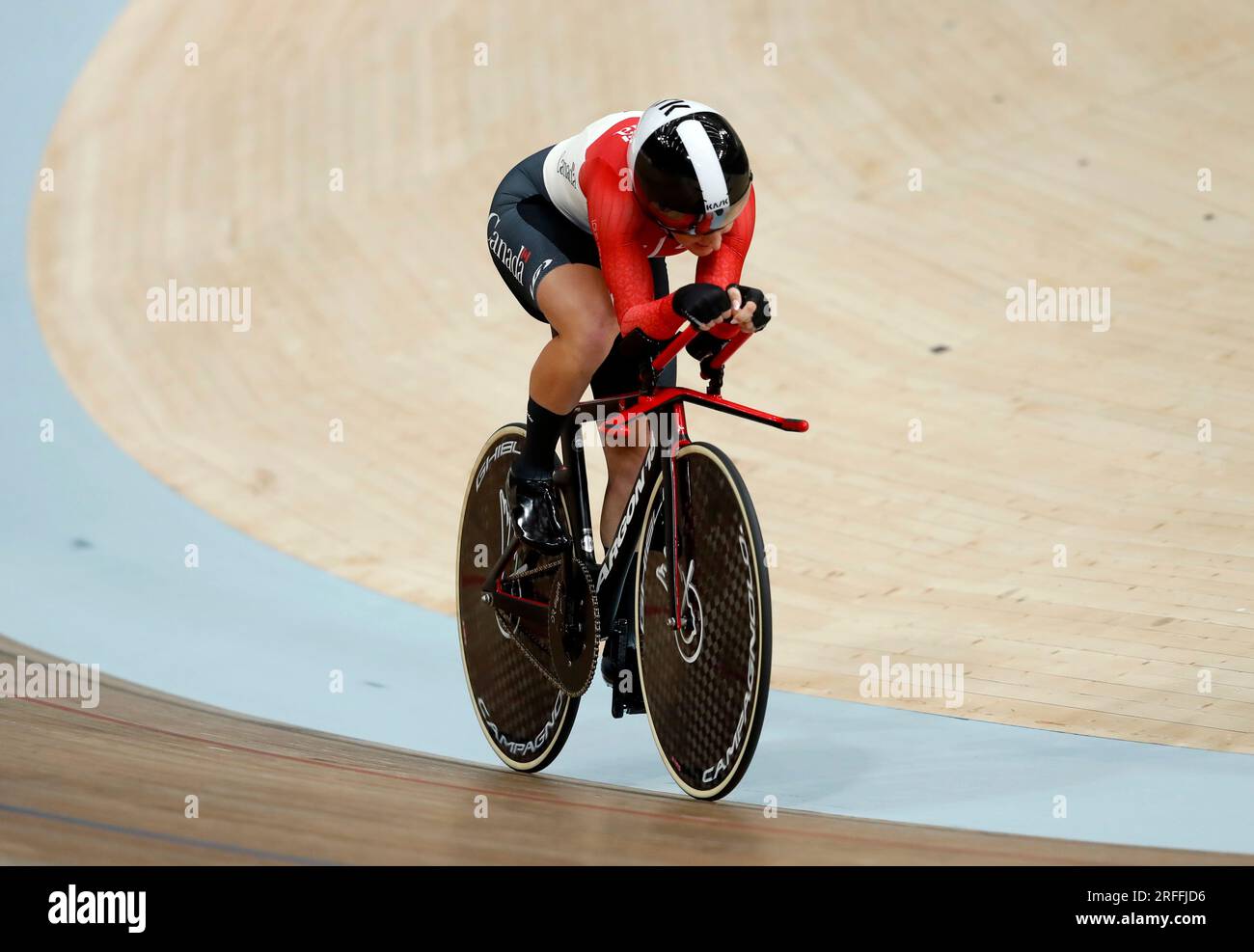 Canada's Maggie Coles-Lyster in action in heat 3 of the Women's Elite ...